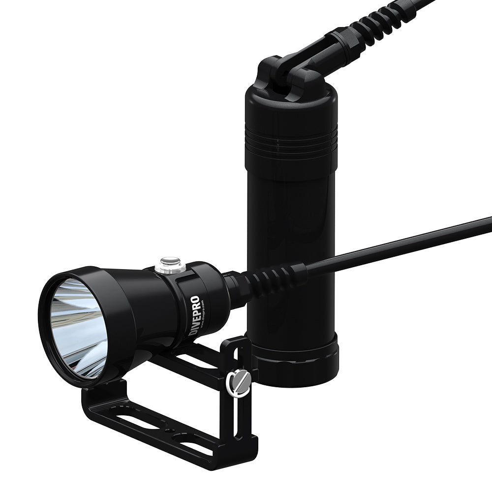 Divepro CL-8 Rotating Cable 4200 Lumen Umbilical Torch – Dive Rutland