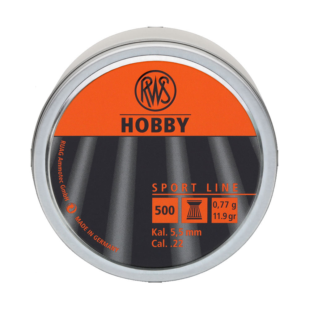 RWS Hobby Sport Line .22 Pellets – Dive Rutland