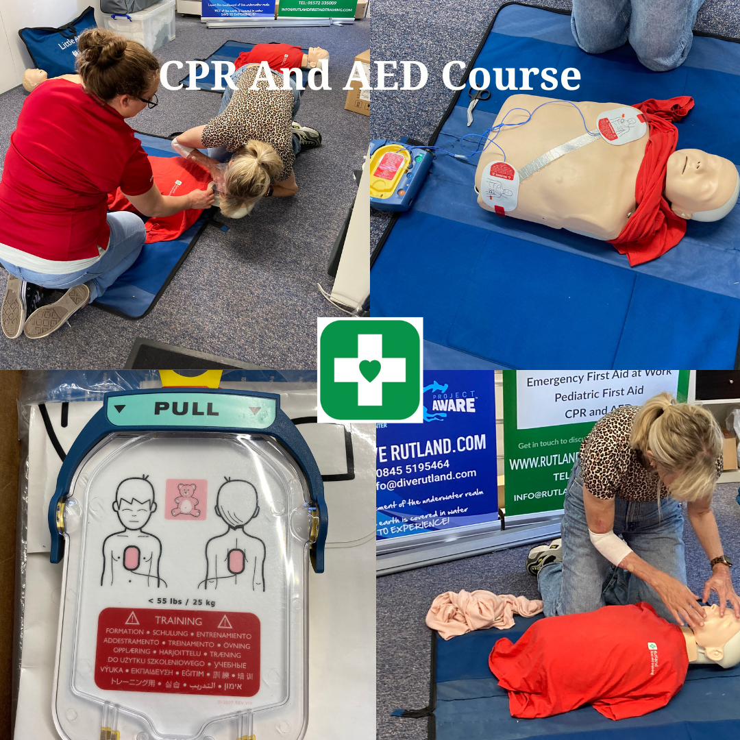 EFR: CPR and AED Course (Basic Life Support) Course | Dive Rutland